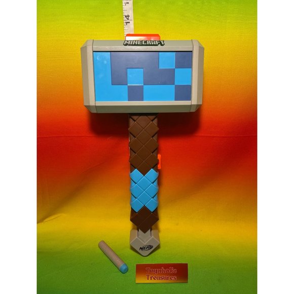 Nerf | Toys | Nerf Minecraft Stormlander Dartblasting Hammer | Poshmark